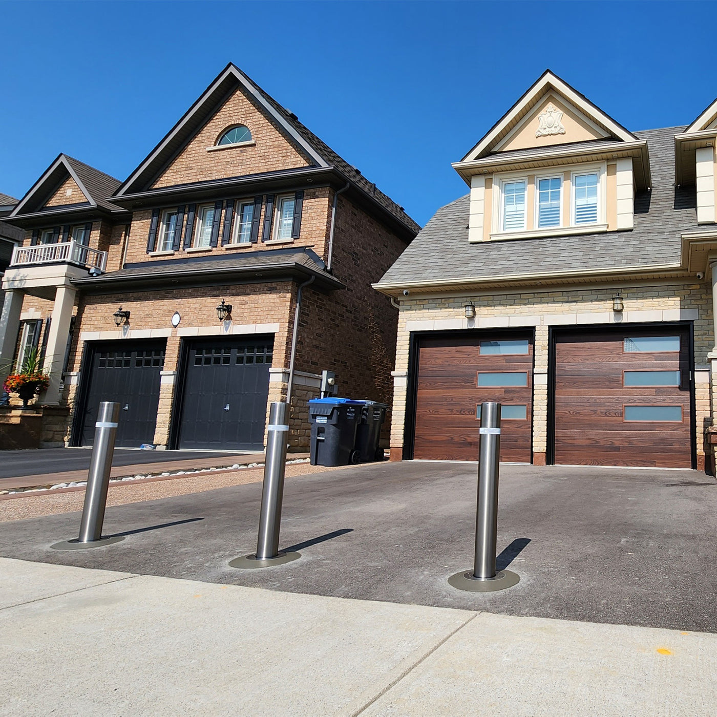 Driveway Bollards by ANNT Perimeter Protection | Stainless Steel Manual ...