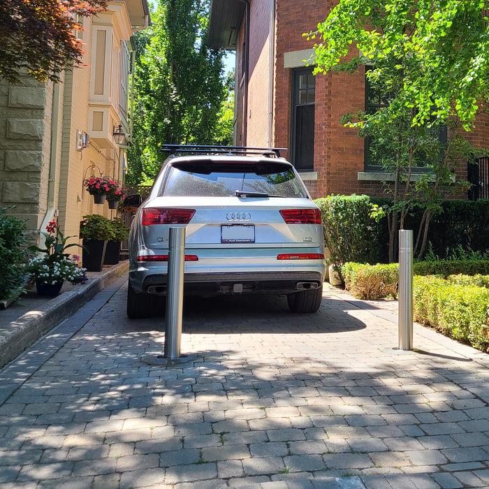 Driveway Bollards by ANNT Perimeter Protection | Stainless Steel Manual ...