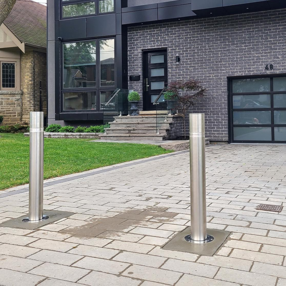 Stainless Steel Automatic Retractable Bollard - Available Fall 2024